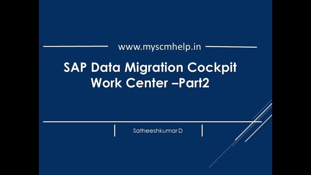 Migration Cockpit Archives - SAP ERP Tutorial Videos