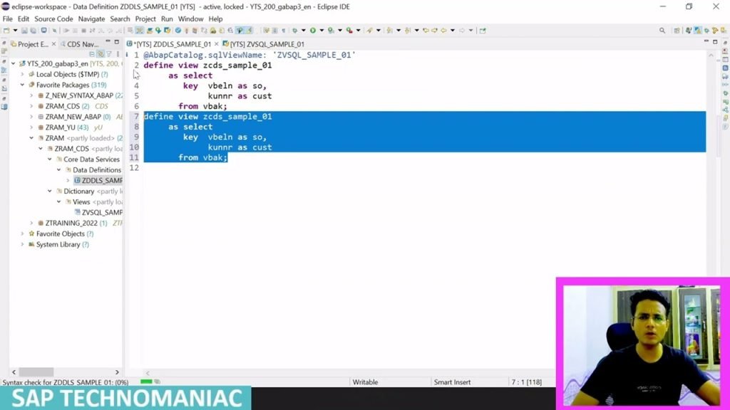 SAP TECHNOMANIAC - SAP ERP Tutorial Videos