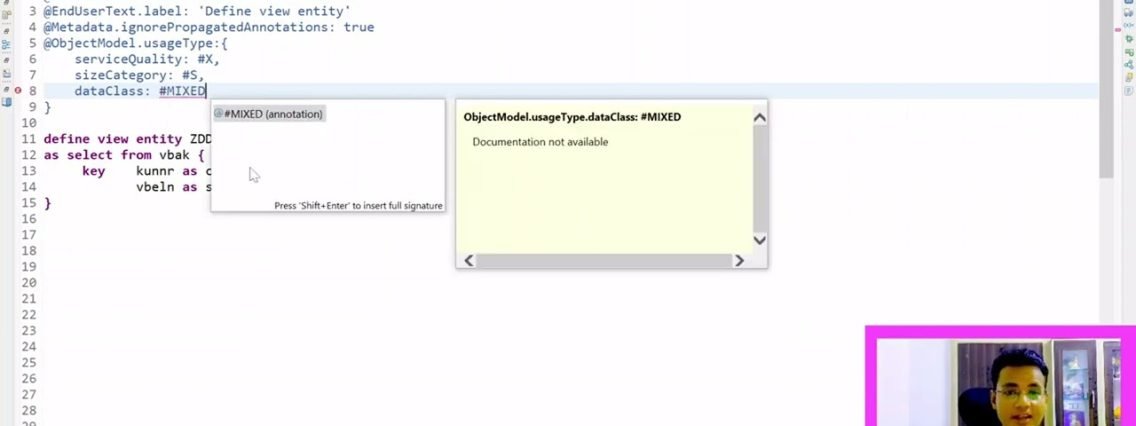 Object Model And Ignore Propagated Annotations In Cds Views In Sap Hana
