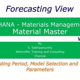SAP S/4HANA MM: Material Master MRP1 View - SAP ERP Tutorial Videos