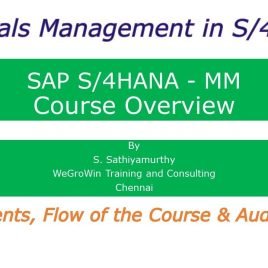SAP S/4HANA MM: Material Master - MRP Views Introduction - SAP ERP ...