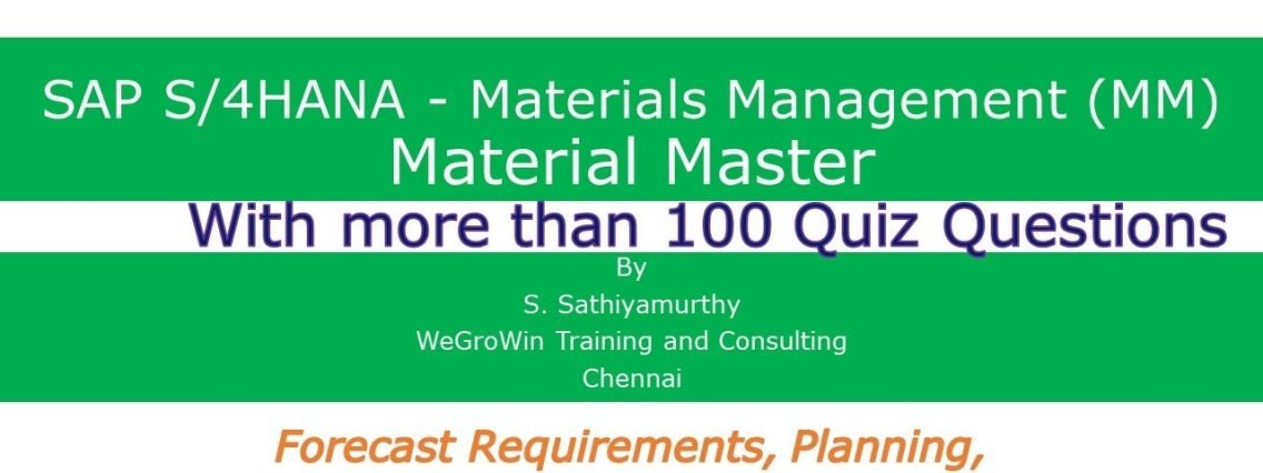 SAP S/4HANA MM: MRP3 View in Material Master - SAP ERP Tutorial Videos