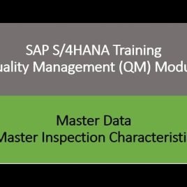 Video 25 - SAP S4H QM: Dynamic Modification Rule - SAP ERP Tutorial Videos