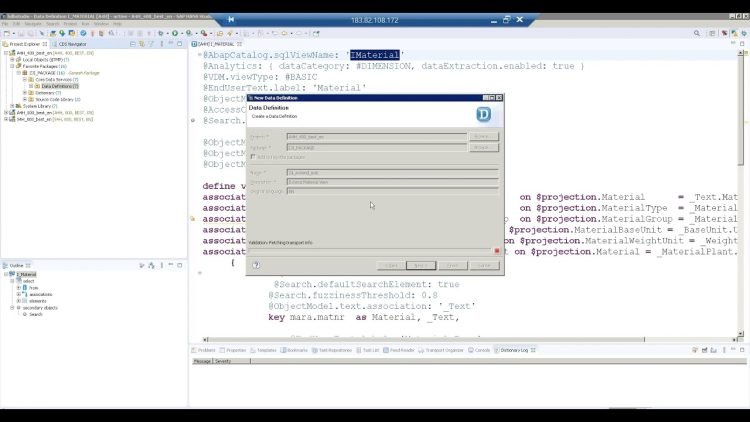 ABAP CDS Views - SAP ERP Tutorial Videos