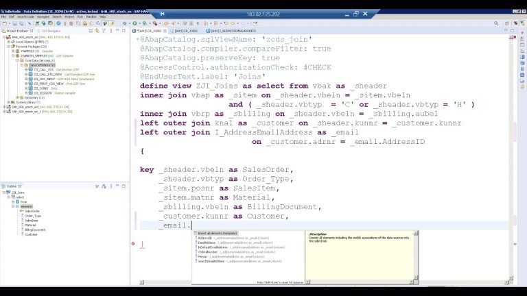 ABAP CDS Views - SAP ERP Tutorial Videos