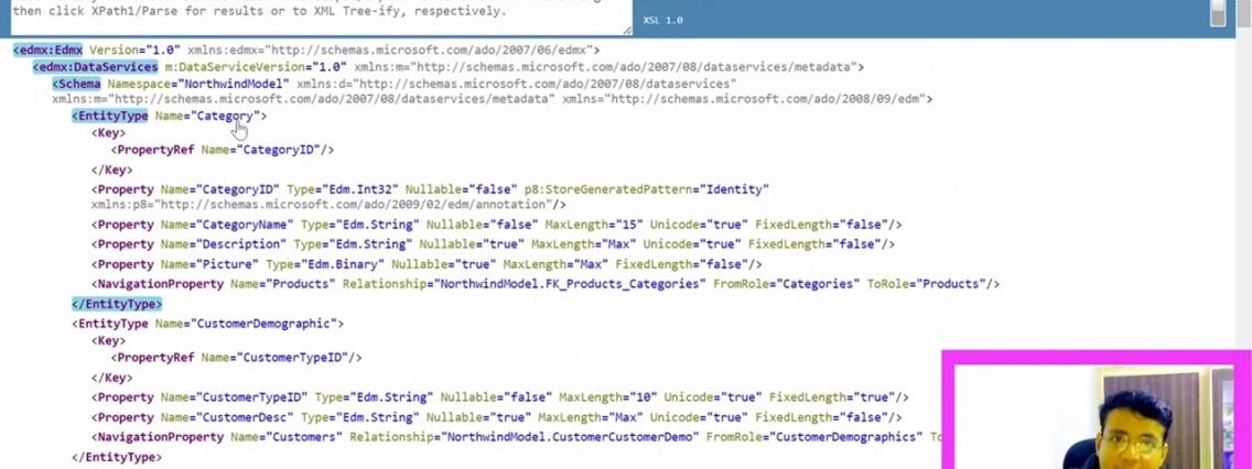 Deep Dive Into Odata Service And Metadata Document In Sap Abap Part 3 Sap Erp Tutorial Videos