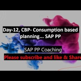 SAP PP: Lot Sizing Procedures ( EX, FX, HB, TB, WB, MB) - Day 13 - SAP ERP Tutorial Videos
